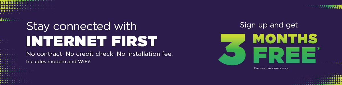 Affordable High Speed Internet Plans For Home | Internet First